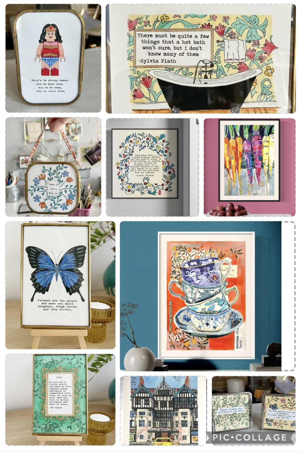 Lynne Simpson Artwork – Redbourn Christmas Market